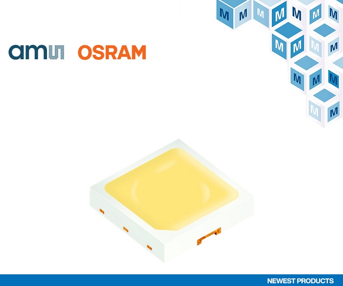 Mouser Now Stocking ams OSRAM SYNIOS P3030 KW DSLP31.CE LED - ELE Times